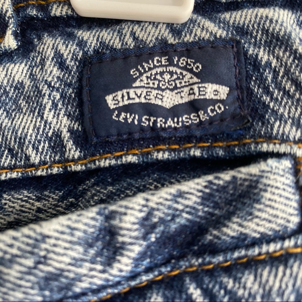 Vintage Levi’s ‘80s Acid Wash Pleated Front Jeans - Gem